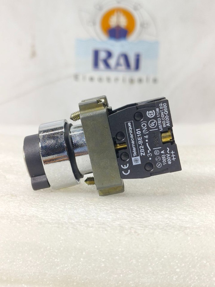 TELEMECANIQUE ZB2-BE101 POSITION SWITCH WITH CONTACT BLOCK 400V 10A ...