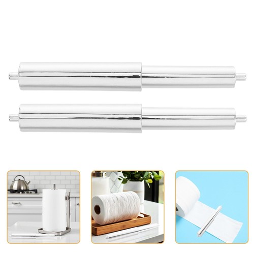2 Pcs Paper Towel Holder Accessories Work Replacement Toilet Roller ...