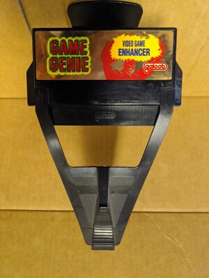 Game Genie Nintendo Entertainment System NES - Cheat Code Adapter ...