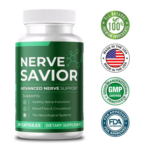 Nerve Savior Advanced Nerve Support Formula-Support Mobility &Reduce ...