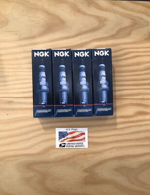 4x NGK 2667 Iridium IX Spark Plugs BKR7EIX for Audi BMW Honda Civic ...