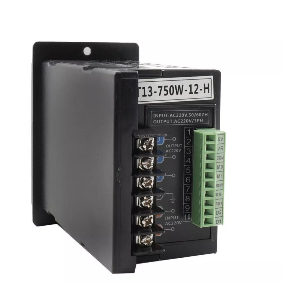 Single to 3 Phase 750W Variable Frequency Drive Inverter Speed ...