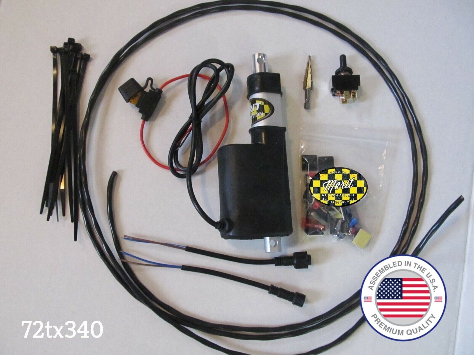 Powered Snow Blower Actuator Chute Deflector Control Kit UNIVERSAL for ...