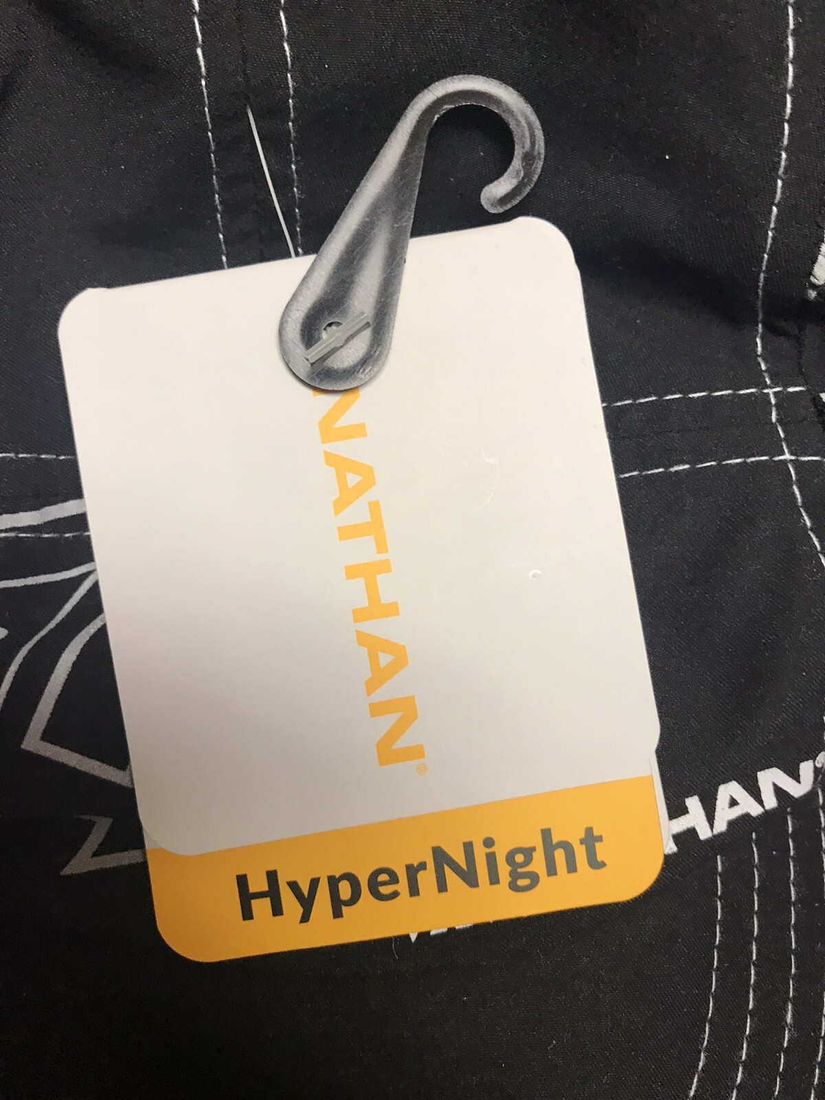 Nathan HyperNight Quick Stash Run Hat Reflective Black Topo for sale ...