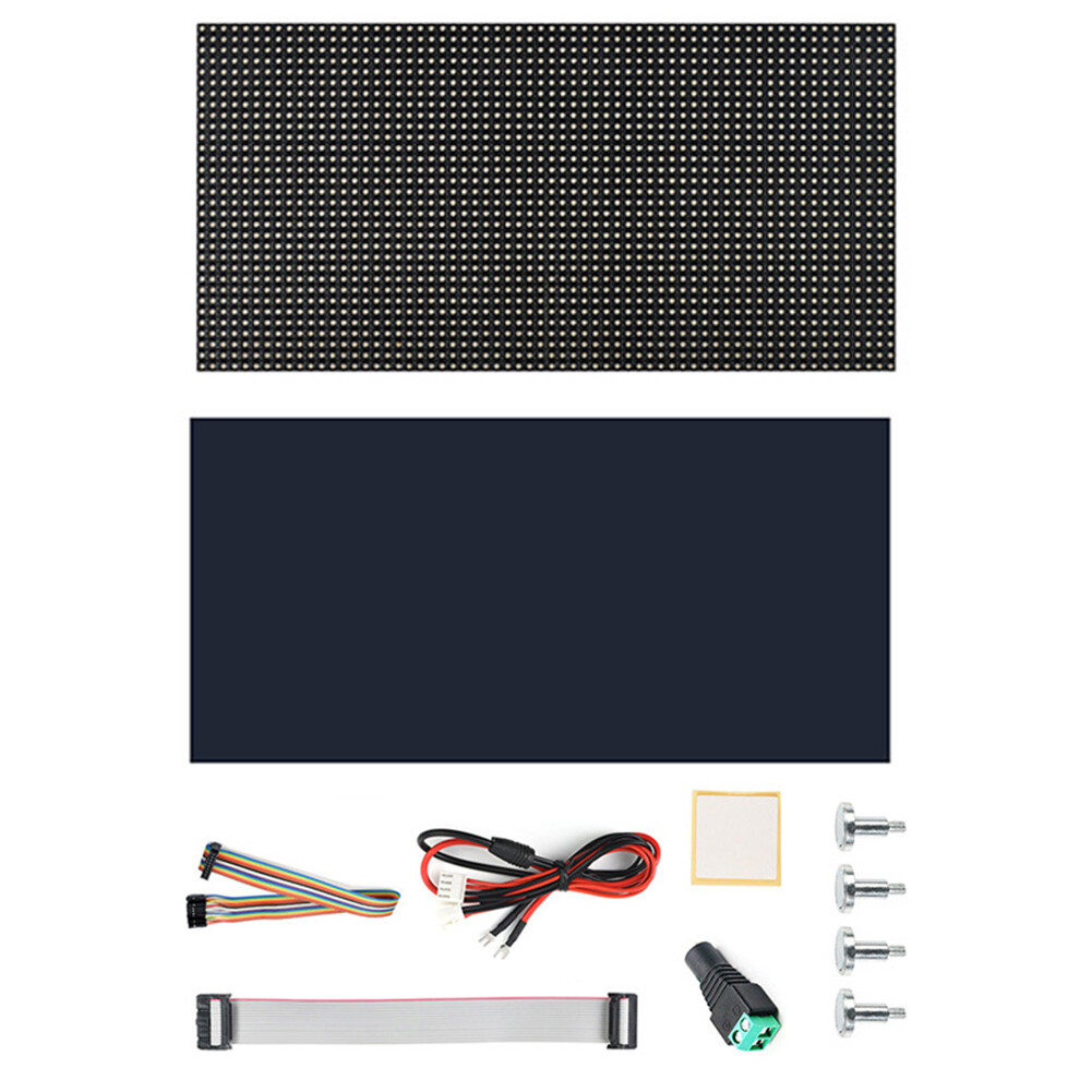 RGB Full-Color LED Matrix Panel 64x32 Pixel for Raspberry Arduino (P3 ...