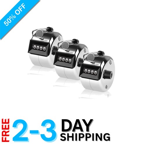 4-Digit Metal Tally Counter – Eco-Friendly Clicker for All Activities ...