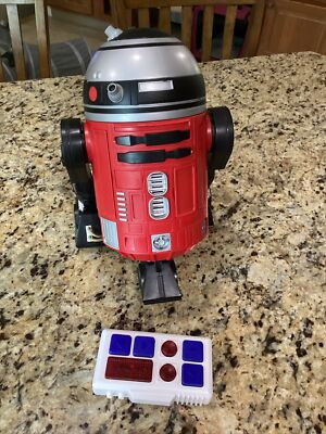 ROBOT Disney Custom Star Wars R2-D2 Red Black Gray Remote Control Droid ...