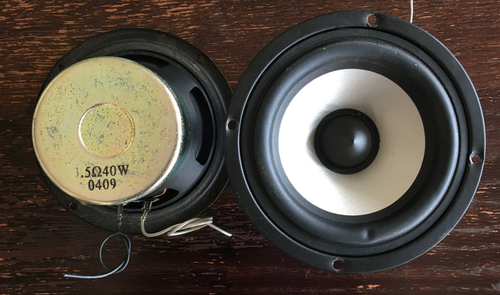 40 watt 3.5 ohm 5 inch TV speakers, Two(2) - PRICED TO SELL NOW! | eBay