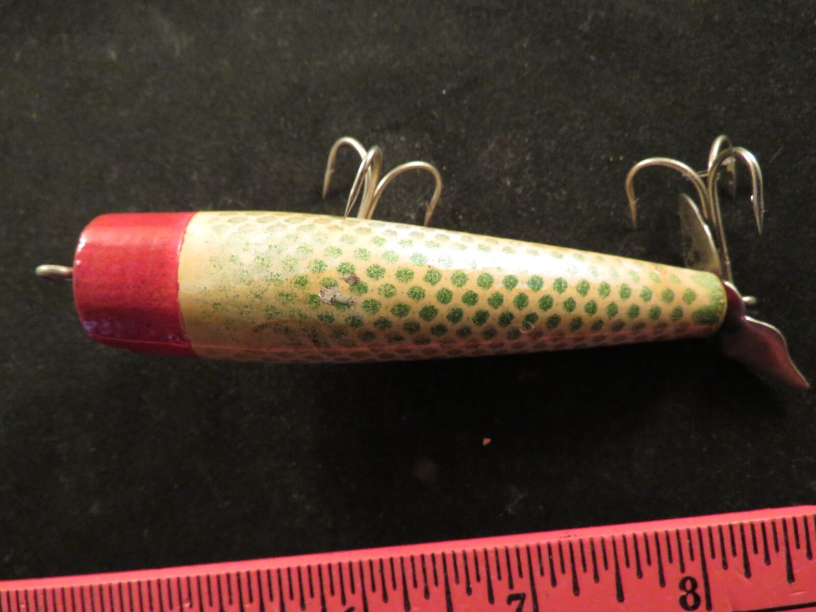 Vintage Topwater Wood Popper Unbranded Fishing Lure 3-1/2" ** | eBay