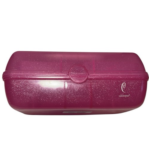 Caboodles Mini Makeup Case Pink w/ Glitter SKU# 530235 / P/N 992273 | eBay