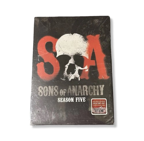 Sons of Anarchy - Season 5 (DVD, 2012, 4-Disc Set) BRAND NEW FACTORY ...