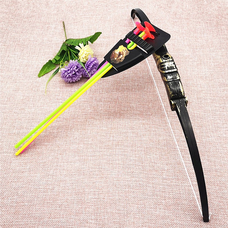 Funny 35cm Children Outdoor Plastic Archery Children'S Bow And Arrow ...