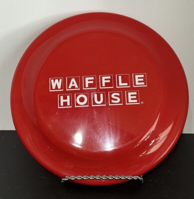 Waffle House Logo red frisbee plastic | eBay