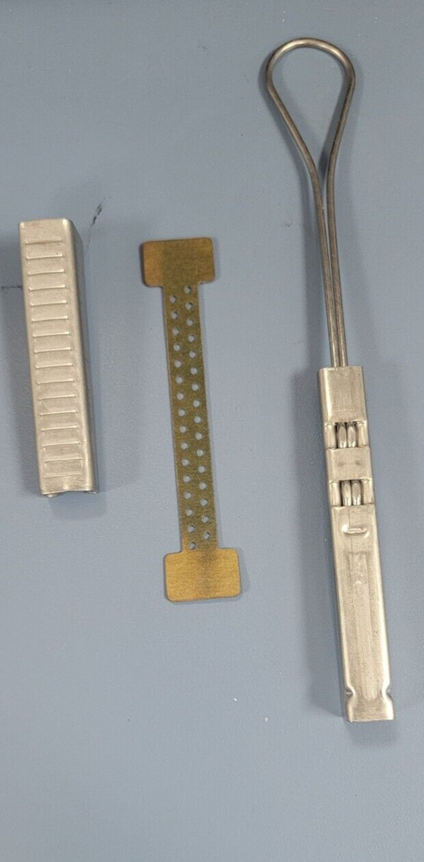 Overhead Aerial Flat Telephone Cable or Wire hanger Wedge Clamp Pack of ...