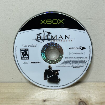 Hitman: Contracts (Microsoft Xbox, 2004) Polished Disc Only W/ Tracking ...