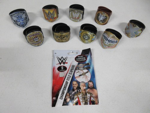 WWE Championship Title Slap Band Series 1 -Choose Your Belt To Complete ...