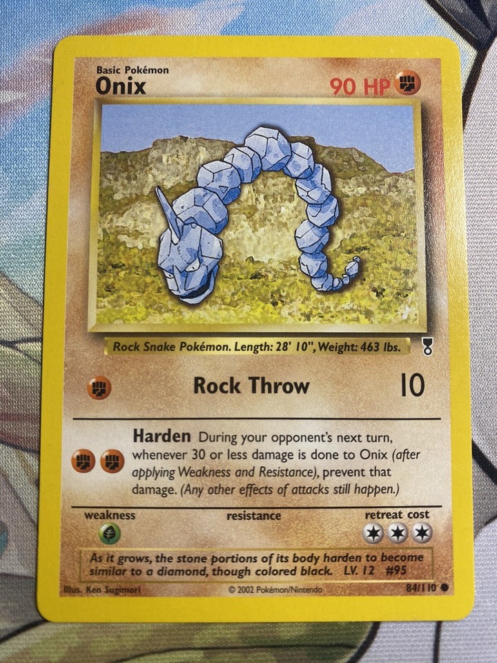 Pokémon TCG Onix Legendary Collection 84 Regular Common NM | eBay