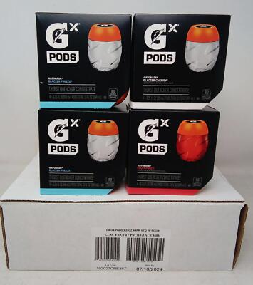 Gatorade Gx Pods Variety Pack: Glacier Freeze, Frt. Punch, Glacier ...