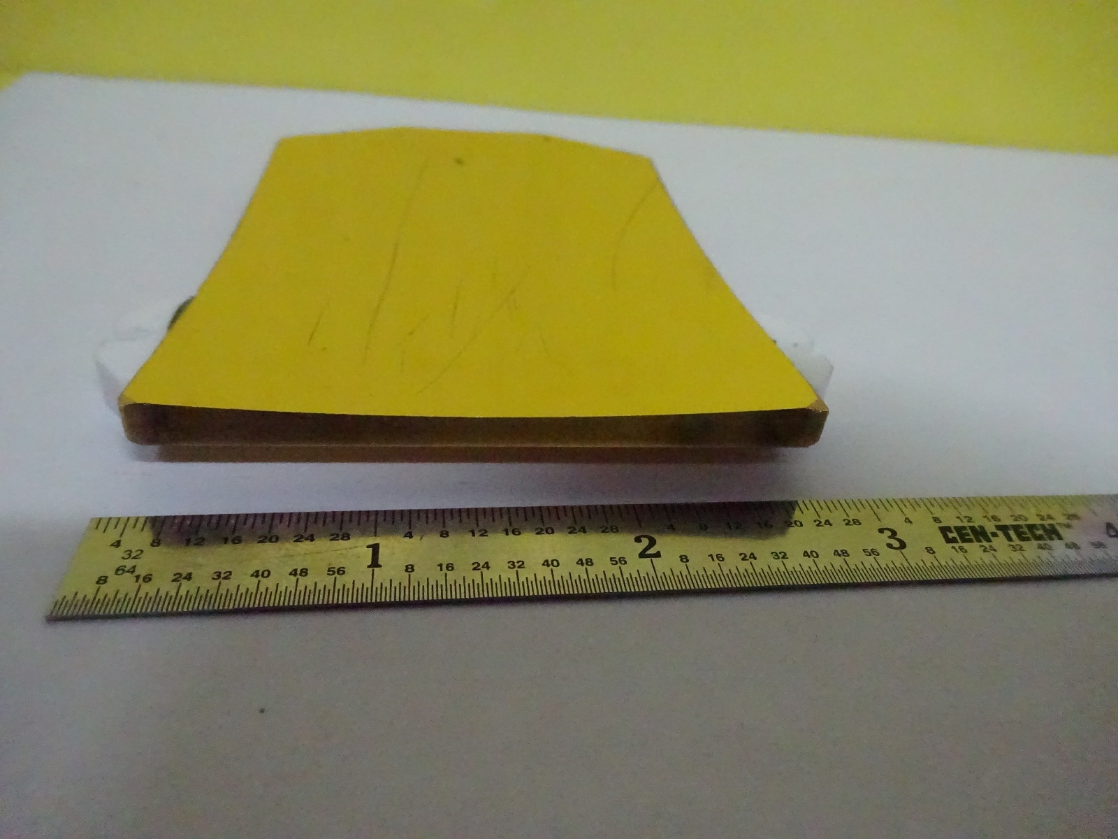 for parts OPTICAL GOLD PLATED MIRROR [scratched] LASER OPTICS AS IS BIN ...