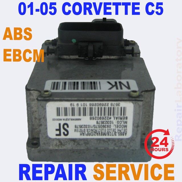 2001-2004 Corvette C5 EBCM ABS Electronic Brake Control Module 12216561 ...