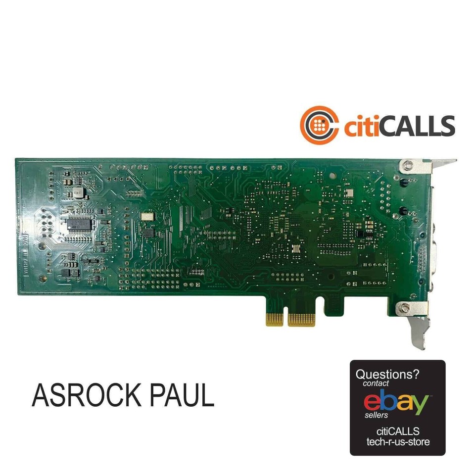 ASRock PAUL IO Low-profile PCIe IPMI card add-in-card ASPEED AST2500 ...