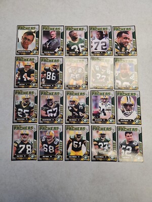 Green Bay Packers 2000 Complete Team Set of 20 / Police/Crime Stoppers ...