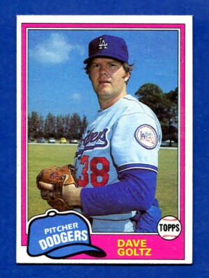 1981 TOPPS #548 DAVE GOLTZ EX | eBay