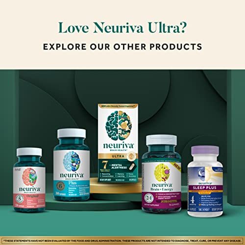 NEURIVA Ultra Decaffeinated Clinically Tested Nootropic Brain ...