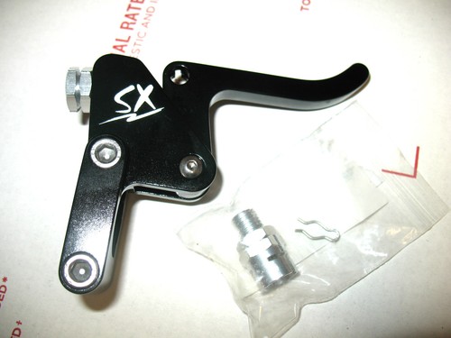 SX Billet Finger Throttle Lever SeaDoo BLACK with Adapter ROTAX Wave ...