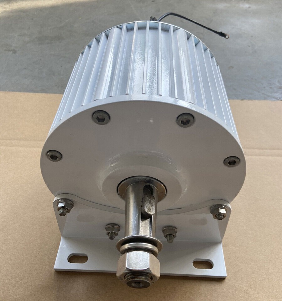 1000W 48V 96V 500RPM Brushless Rare Earth Generator Permanent Magnet ...