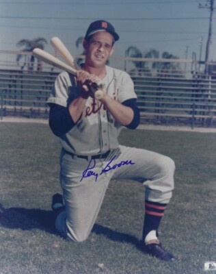 Signed 8x10 RAY BOONE Detroit Tigers Autographed photo - COA | eBay