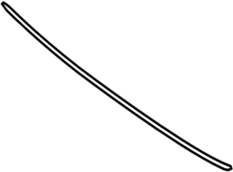 75533-53050 Toyota Moulding, windshield, outside 7553353050, New ...