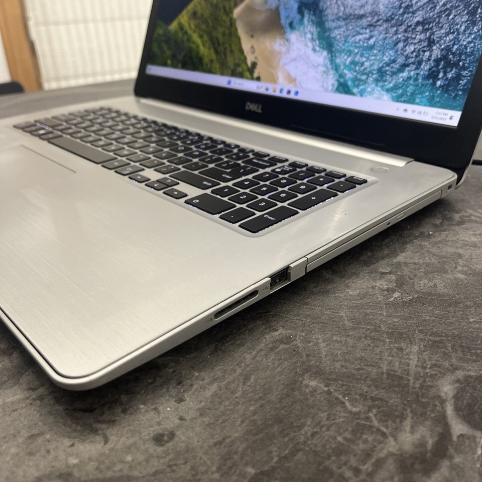 Dell Inspiron 5770 17" Core i7-8550U 1.8GHz 16GB RAM 240GB SSD WIN 11 ...