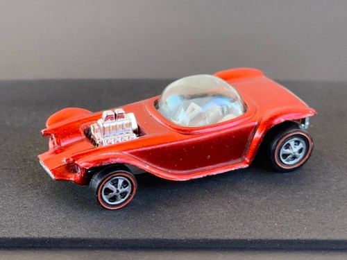 Vintage Hot Wheels Redline 1968 SWEET Red Beatnik Bandit US - White Int ...