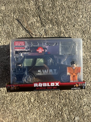 Roblox Jailbreak: Swat Unit Action Figure Vehicle Figurine w/Exclusive ...