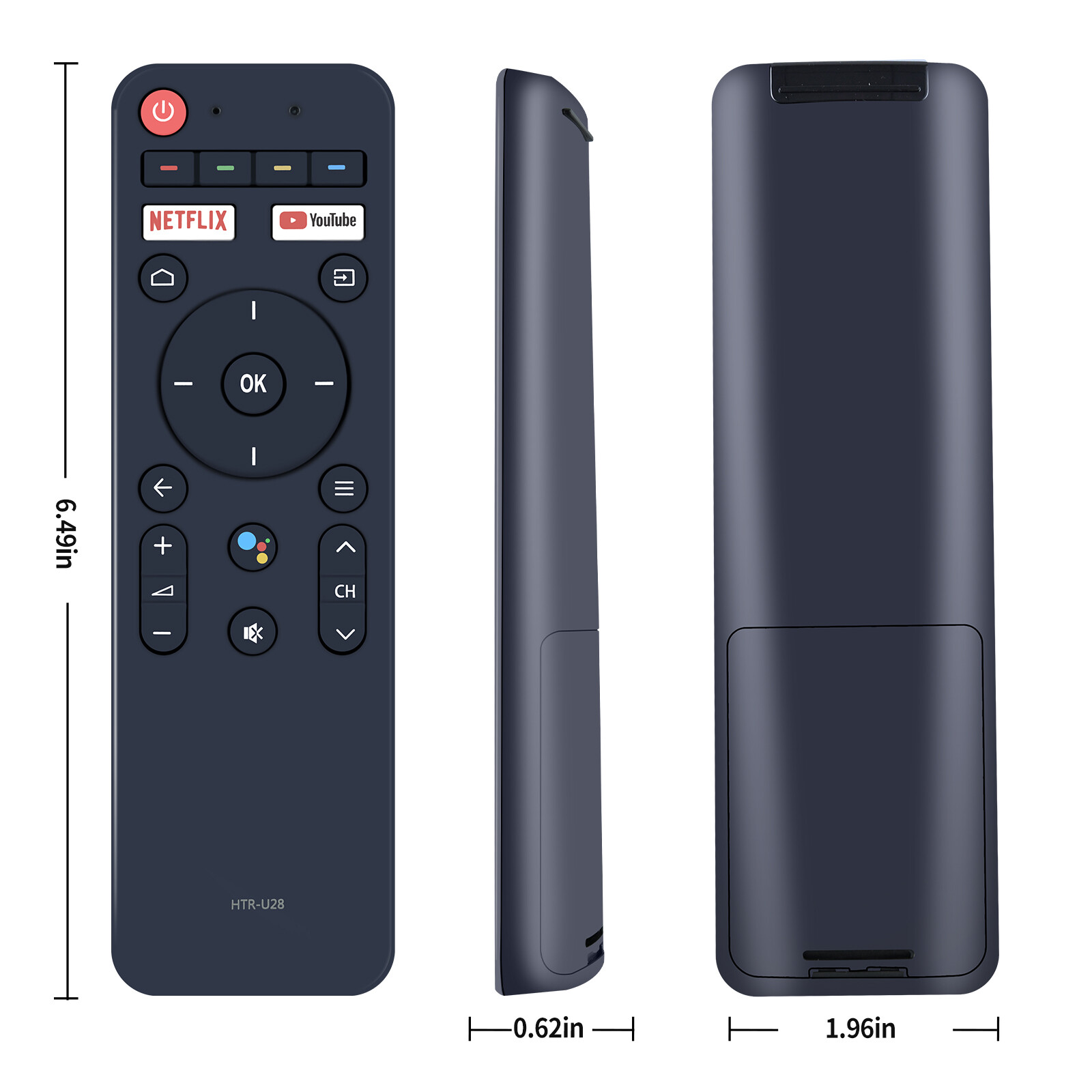 HTR-U28 Voice Remote Control For Haier Smart Android TV LE40K6600G ...
