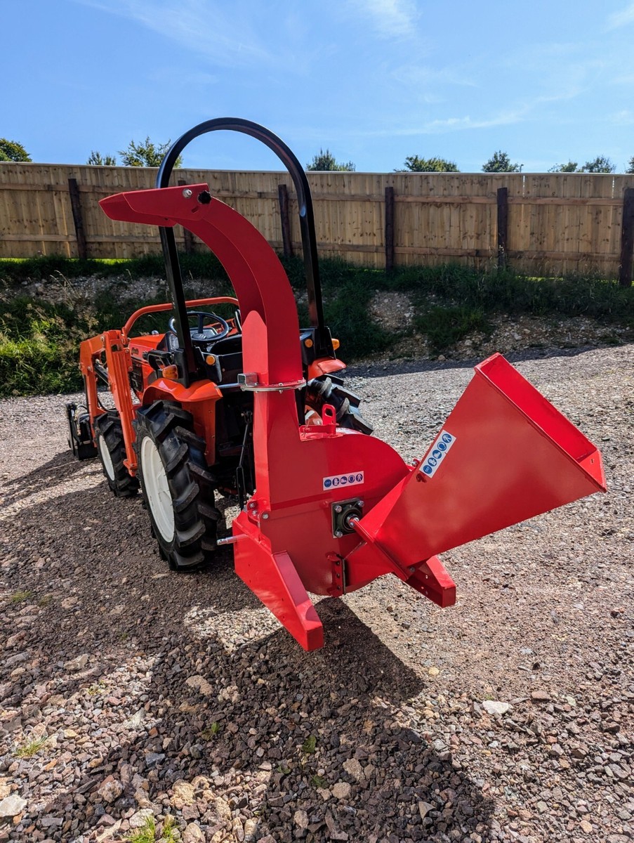 Kubota Pto Chipper Shredder BX52 Self Feeding PTO Wood Chipper