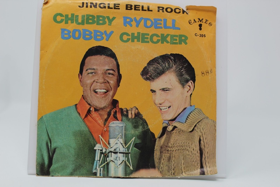1960 Cameo Record BOBBY RYDELL CHUBBY CHECKER Jingle Bell Rock C-205-B ...