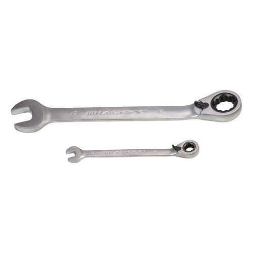 12-tlg 15° Winkel-Ratschenschlüssel Set Ring-Ratschen-Maul-Schlüssel ...