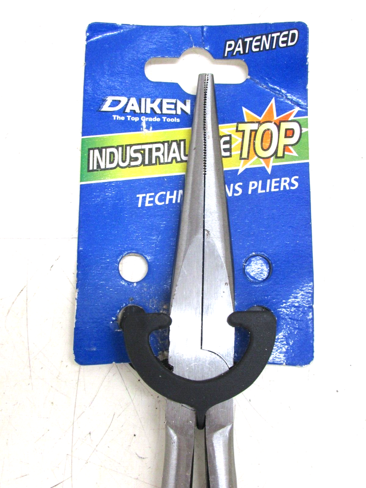 DAIKEN INDUSTRIAL TOOLS 11” EXTRA LONG REACH NEEDLE NOSE PLIERS, MI ...