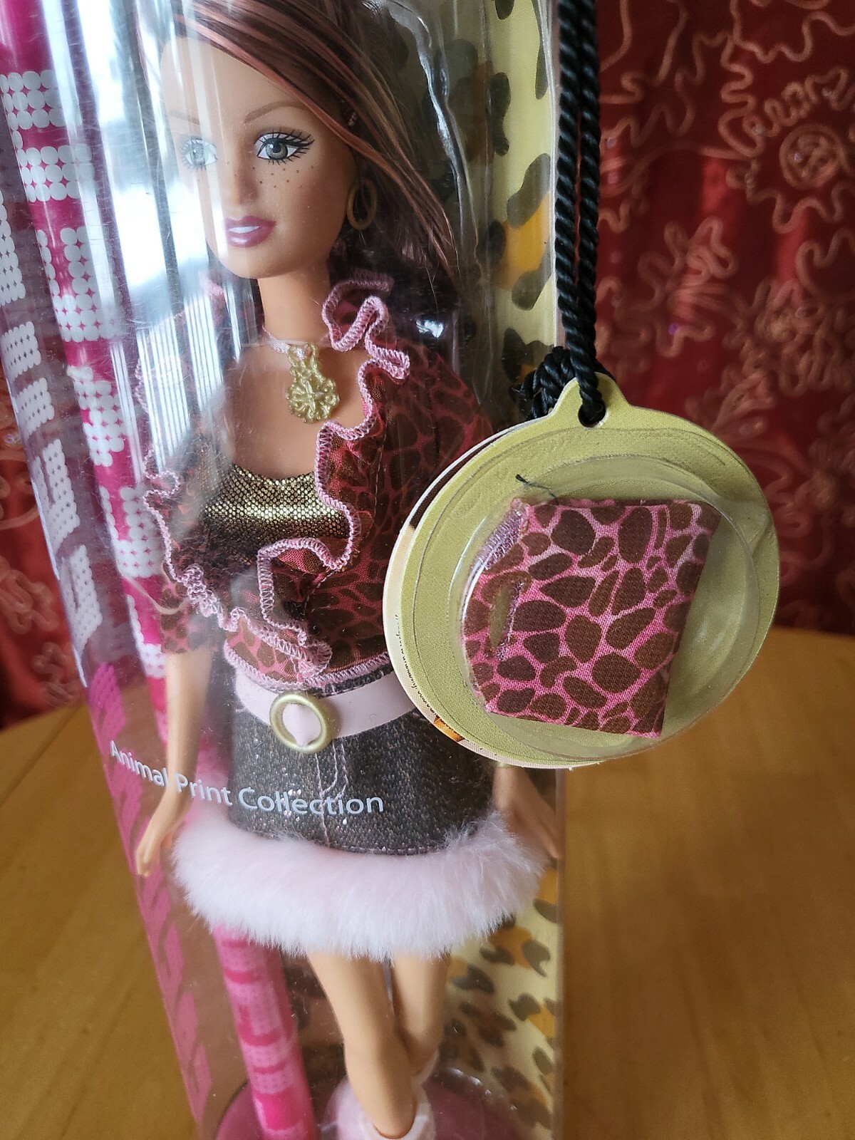 Barbie Fashion Fever Animal Print Collection Lara doll w/ freckles red ...
