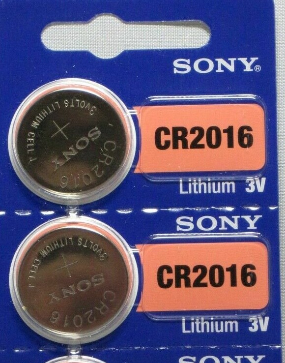 2 SONY / MURATA CR2016 DL2016 CMOS Lithium 3V Watch Battery Ships FREE ...