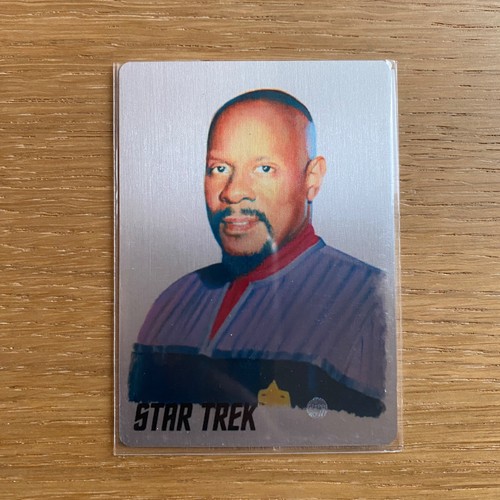 Star Trek Inflexions Painted Portrait Metal Insert Ac24 Sisko | eBay