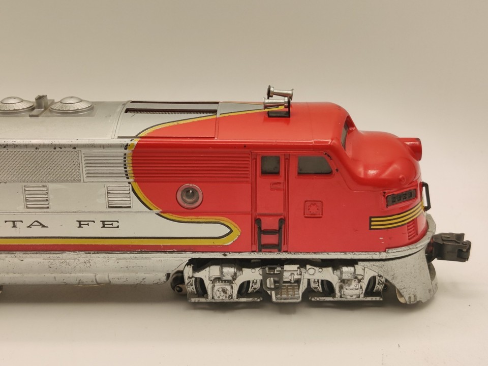 Lionel 2333 O Santa Fe EMD F3 Diesel Locomotive 1949, TESTED With ...