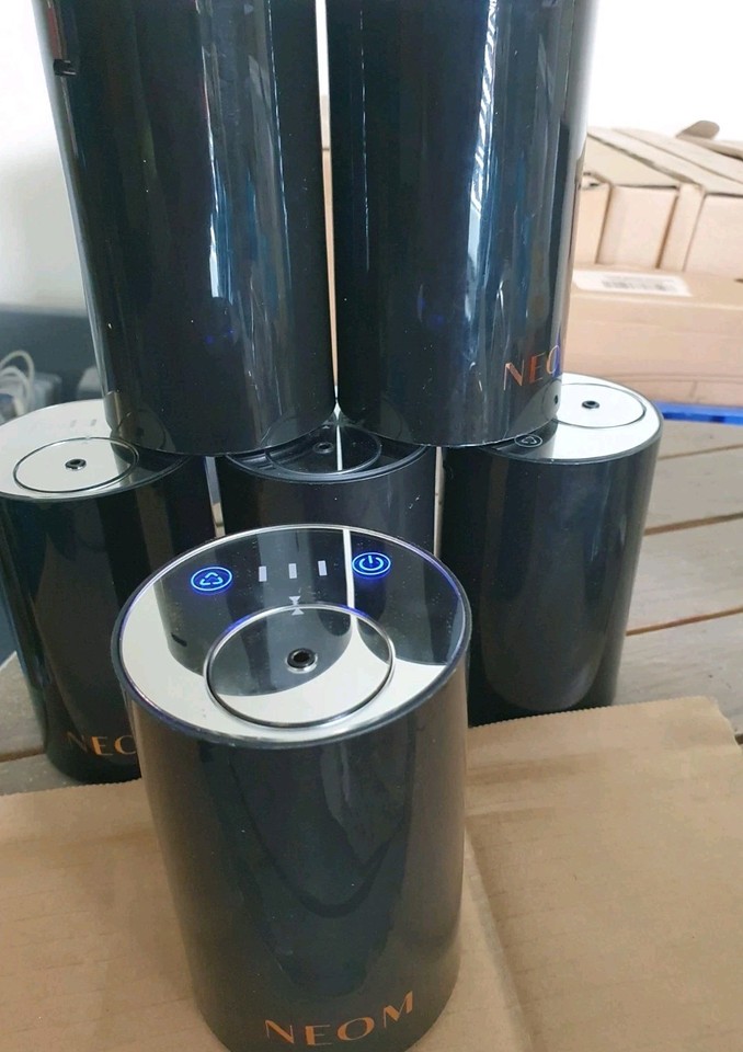 NEOM Wellbeing Pod Mini Waterless Essential Oil Diffuser, Black Bargain ...