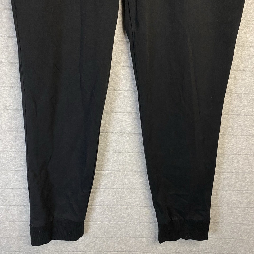 Adidas Essentials Men's Small Joggers Tapered Cuff Pants Black GK9226 ...