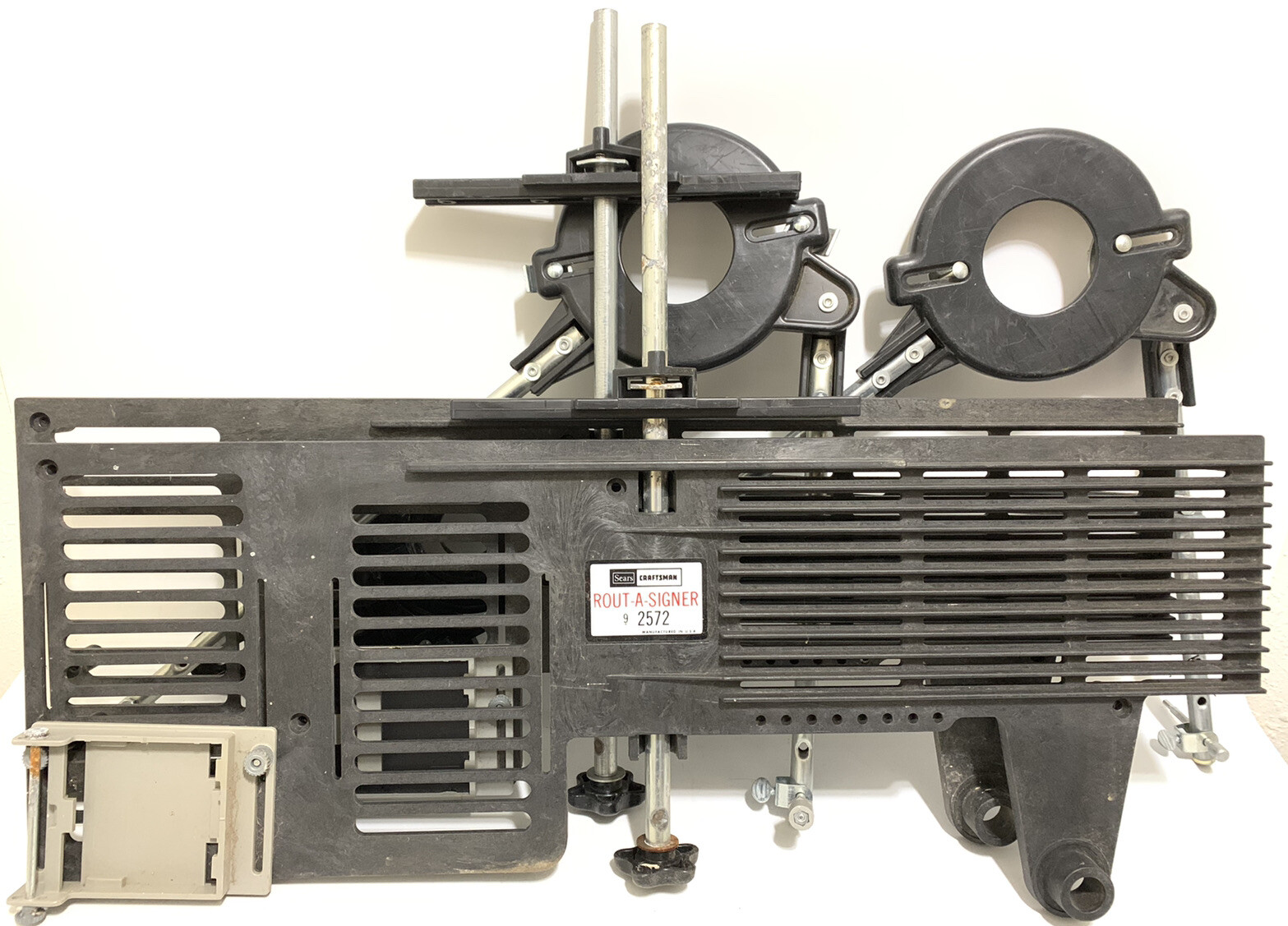 Vintage Pair of Sears Craftsman Rout A Signer Model 92572 Template Set ...