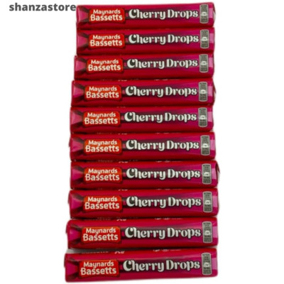 Cherry Drops x 10 Rolls Maynard bassets cherry drops | eBay UK