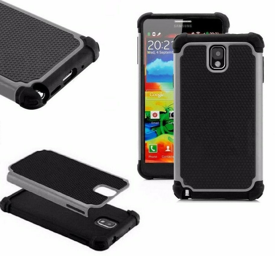 Dual Layer Premium Hybrid Deluxe Hard Case Cover for Samsung Galaxy ...