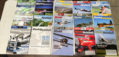 Model Aviation Magazine Assorted Lot Of 15 From 2013 To 2015 See List ...